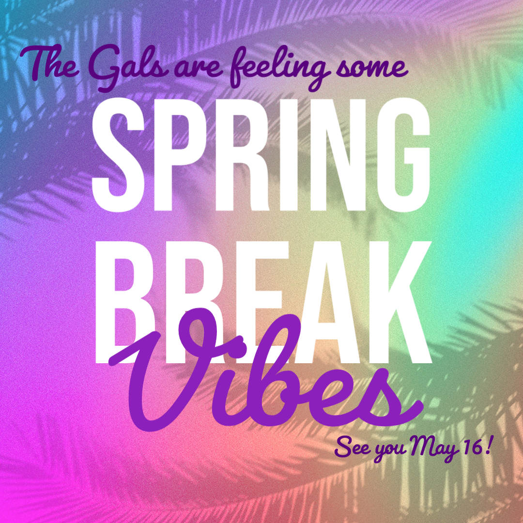 We’re taking a short break! – AudioGals